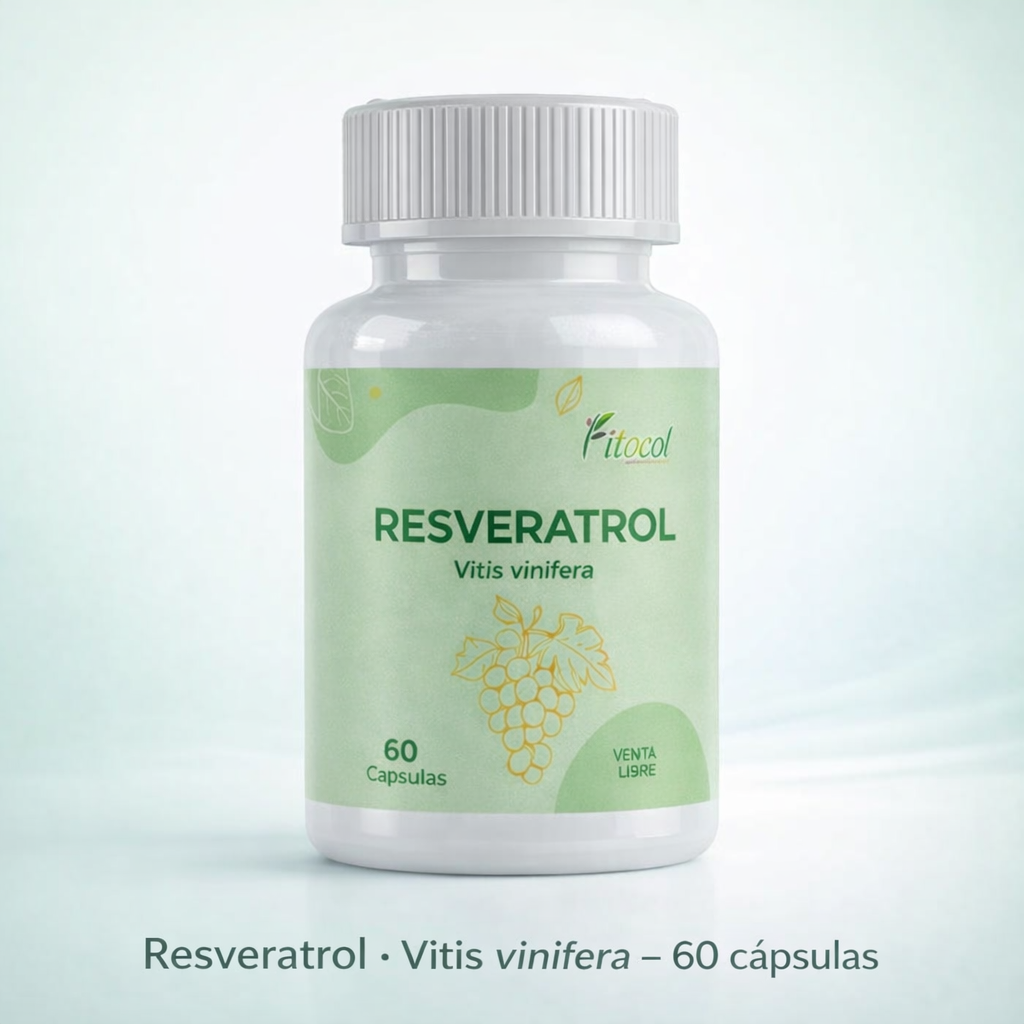Resveratrol – Extracto de uva (60 cápsulas) – Yasáf